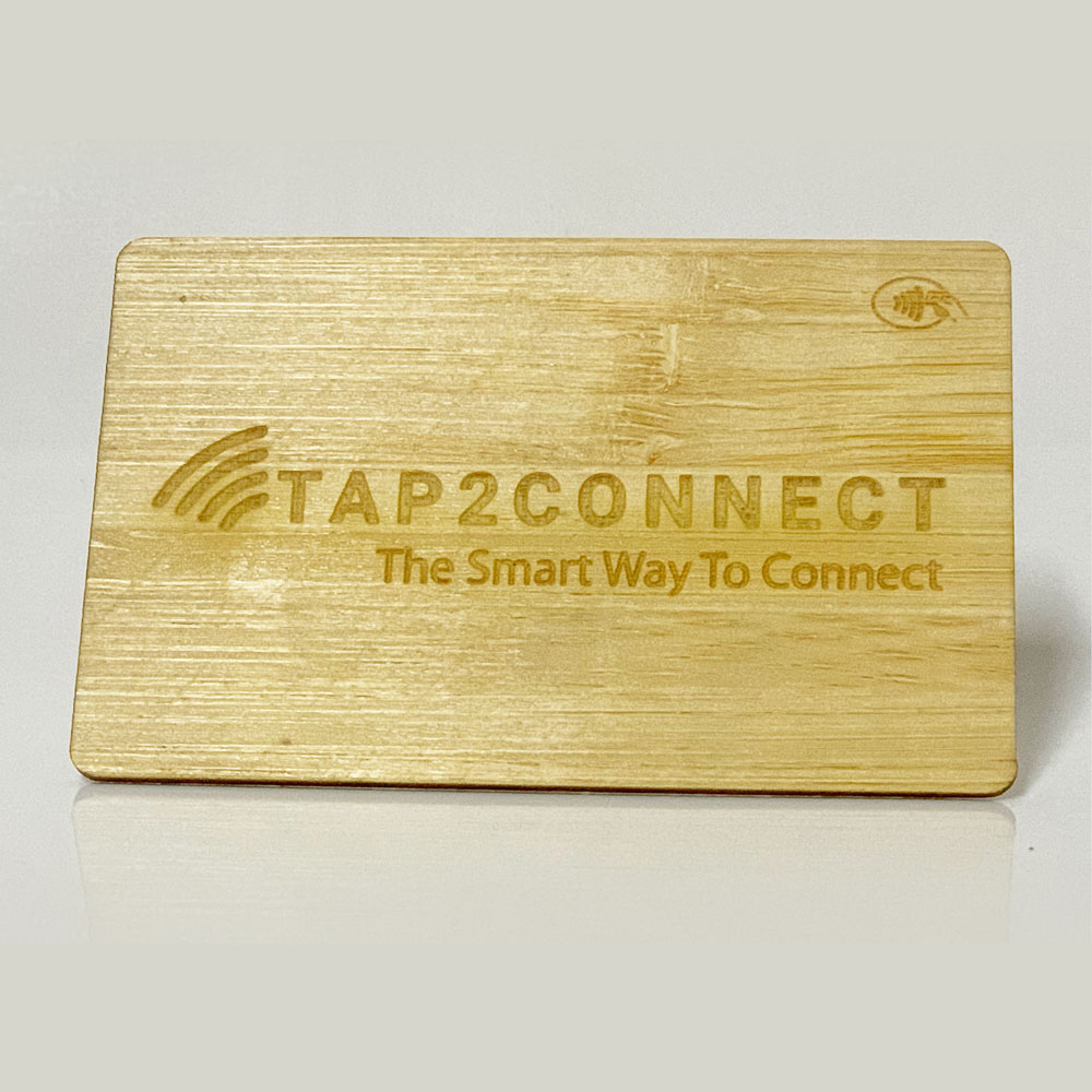Bamboo Smart Business Card - TAP 2 Connect